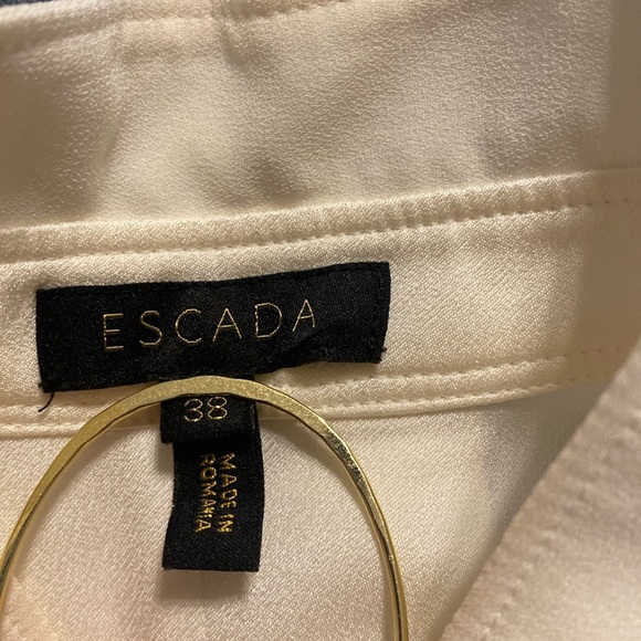 Escada | Tops | Escada 38 Silk Blouse | Poshmark
